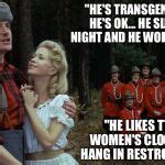 Image result for Monty Python Lumberjack Meme