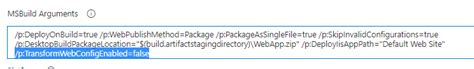 Image result for File Transform Web.config Azure DevOps