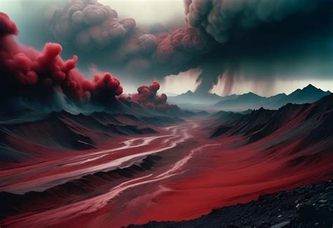 Image result for Red Volcano