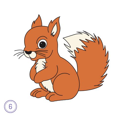 Image result for Draw a Squirrel Tutorial