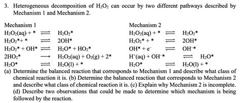 Image result for H2O2 Decomposition Reaction