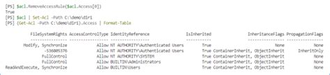 Image result for Get-Acl Command PowerShell