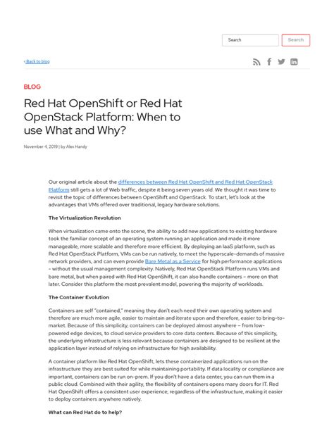 Image result for Red Hat OpenStack with OpenShift Virtualization