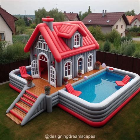 Image result for Pool Inflatable House