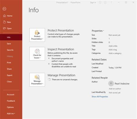 Image result for PowerPoint Interface