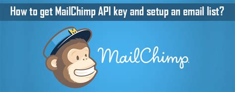 Image result for How to Get MailChimp API Key