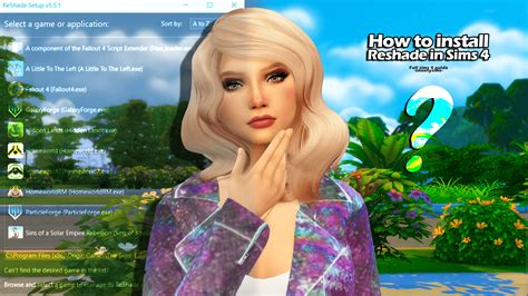Image result for Sims 4 Cinematic Reshade Tutorial