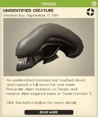 Image result for Alien Isolation TF2 Items