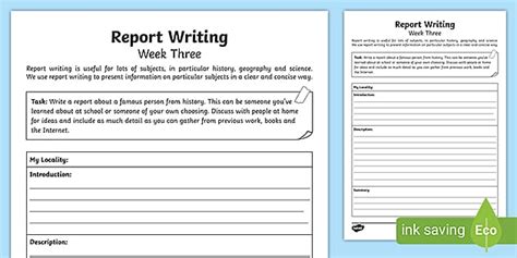 Image result for Report Writing Activity