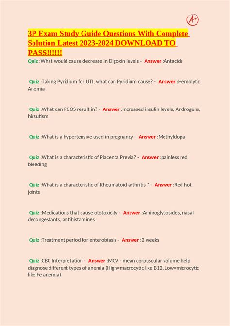 Image result for P3 Exam Tips