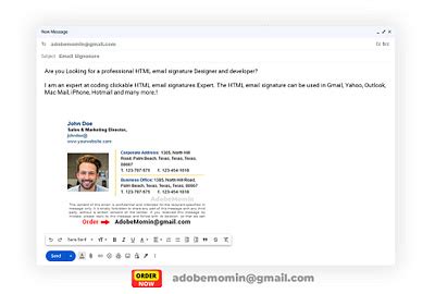 Image result for Creative Email Signature HTML