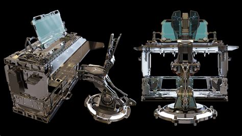 Image result for Sci-Fi Computer Set Up