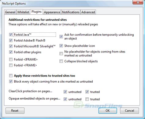 Image result for NoScript Features