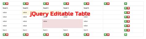 Image result for MVC Editable Table