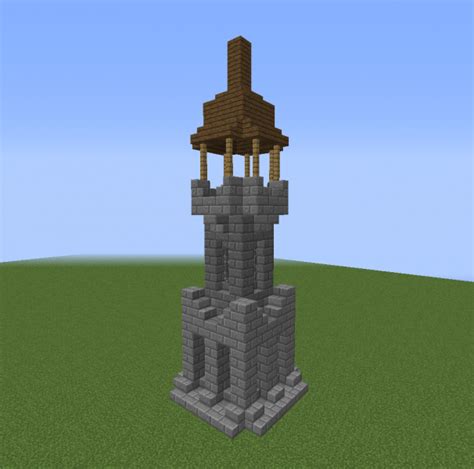 Image result for Minecraft Simple Watchtower