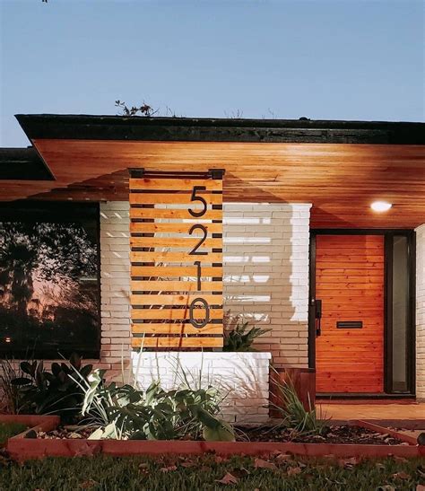 Image result for Custom House Numbers Mailbox