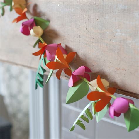 Image result for Spring Paper Flower Garland