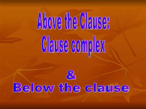 Image result for Top and Bottom Clause