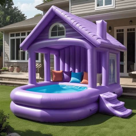 Image result for Pool Inflatable House