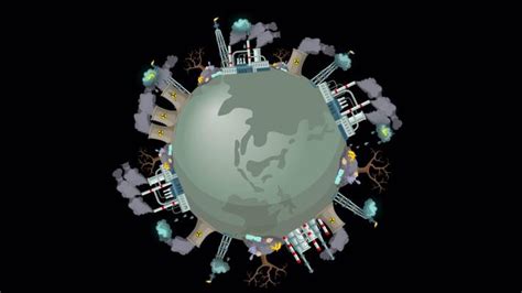 Image result for Pollution Animation