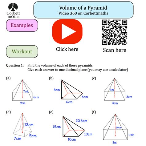 Image result for Volume of a Triangular Pyramid Worksheet.pdf
