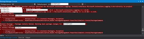 Image result for Visual Studio Package Manager Console