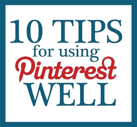 Image result for Tips On Using Pinterest