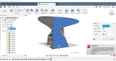 Image result for Fusion 360 Shell Pin