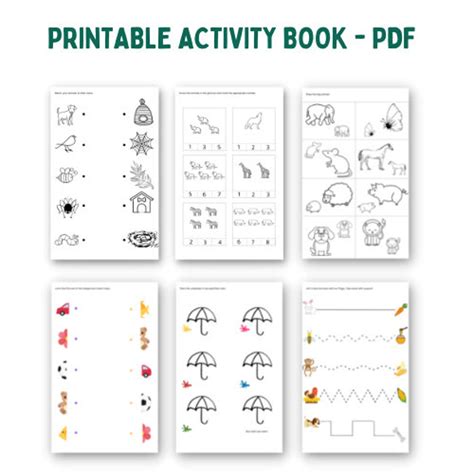 Image result for Printable Activity Book