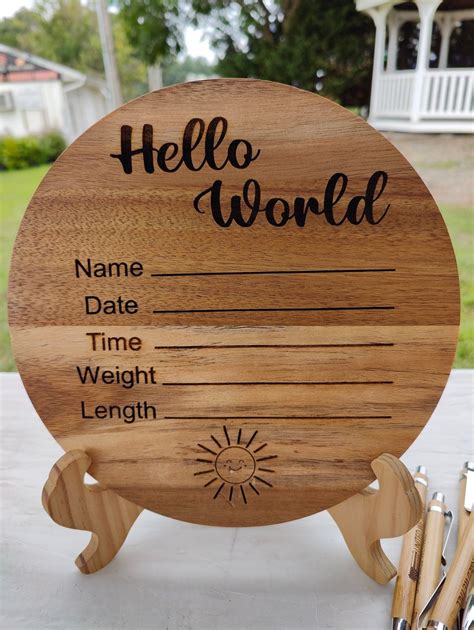 Image result for Hello World. Sign