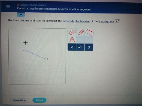 Image result for Bisect Line Segment Compass