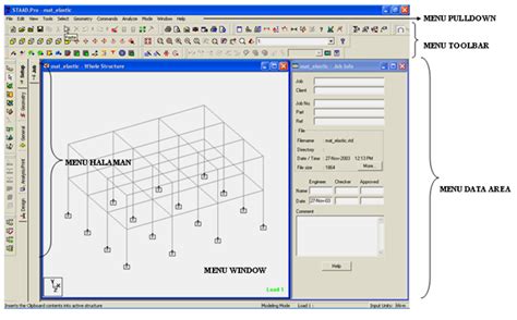 Image result for STAAD.Pro GUI Interface