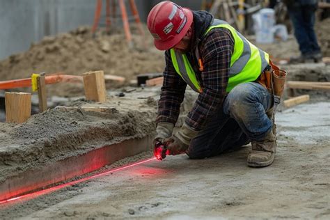 Image result for Using a Laser Level to Align Posts