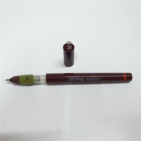 Image result for Rotring Isograph Sizes