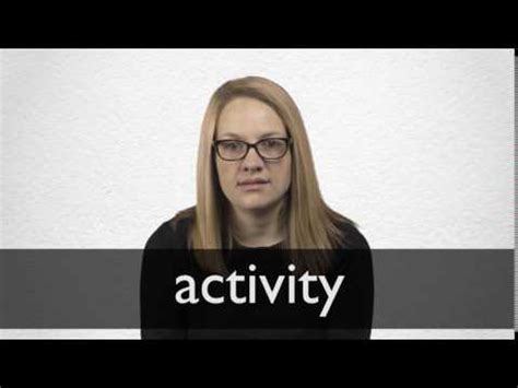 Image result for Activity Definition