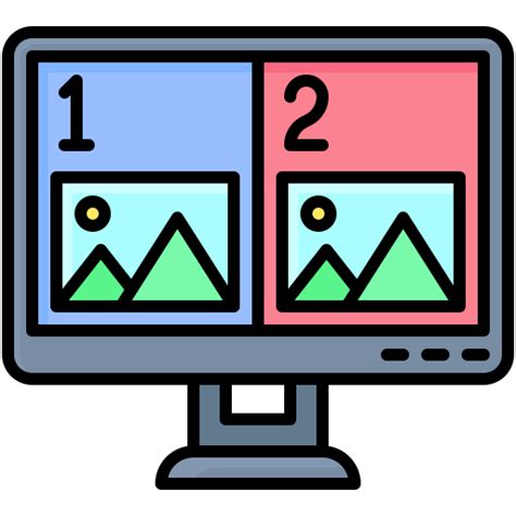 Image result for Split Screen Icon