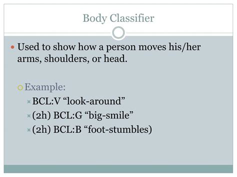 Image result for Body Parts Classifier Example
