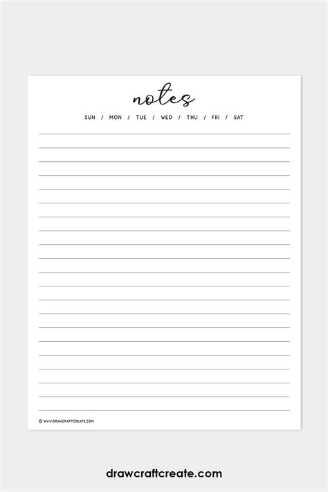Image result for Free Printable Notes Template