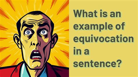 Image result for Equivocation Example Drawing