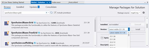 Image result for Blazor Scaffolding SQL Server
