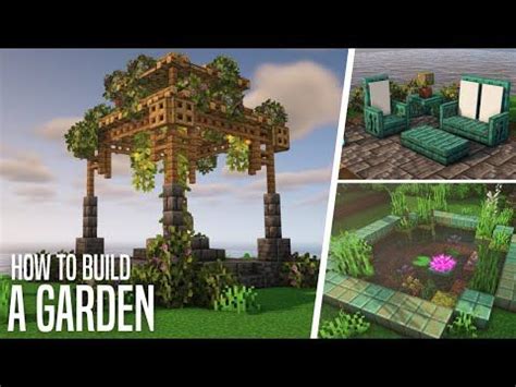 Image result for Minecraft Garden Tutorial