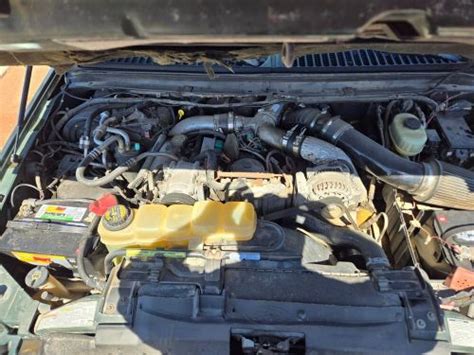 Image result for 2001 Ford Excursion Engine Compartment