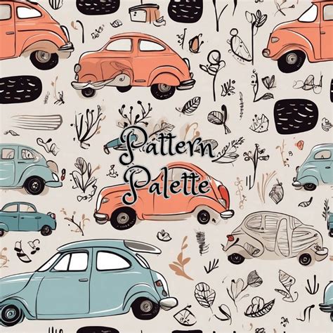 Image result for Car Paper Pattern