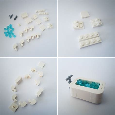 Image result for LEGO Bathtub Tutorial Step by Step Easy