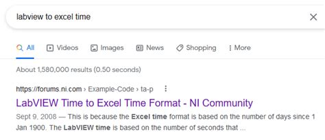 Image result for Time Stamp From Relative Timer LabVIEW