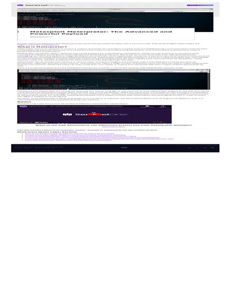 Image result for Metasploit Meterpeter