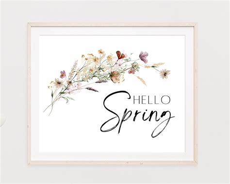 Image result for Hello Spring Printable Images