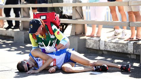 Image result for Marathon Runner Collapsing