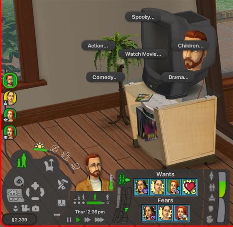 Image result for Sims 2 Scrolling Text Mod