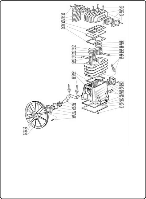 Harbor Freight Air Compressor Parts Diagram